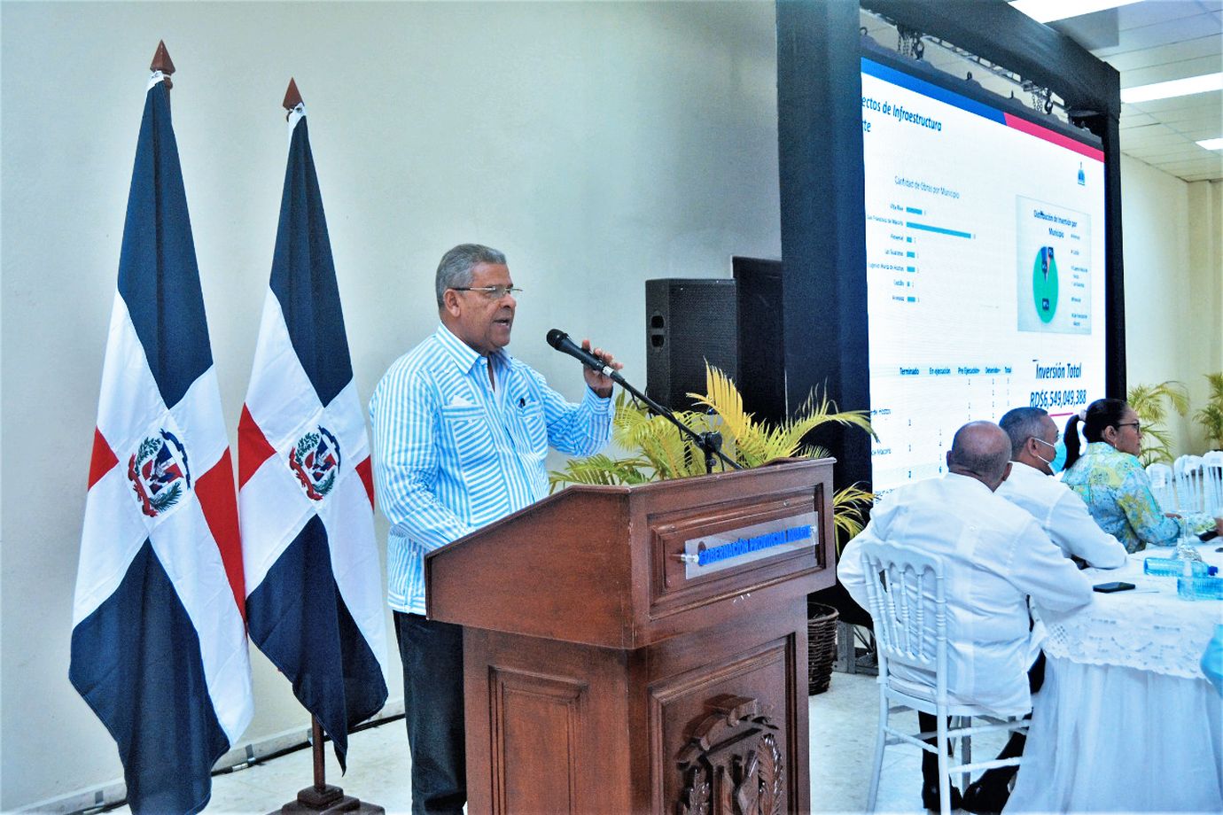 Autoridades pasan balance de las obras que ejecutan en provincia Duarte ...