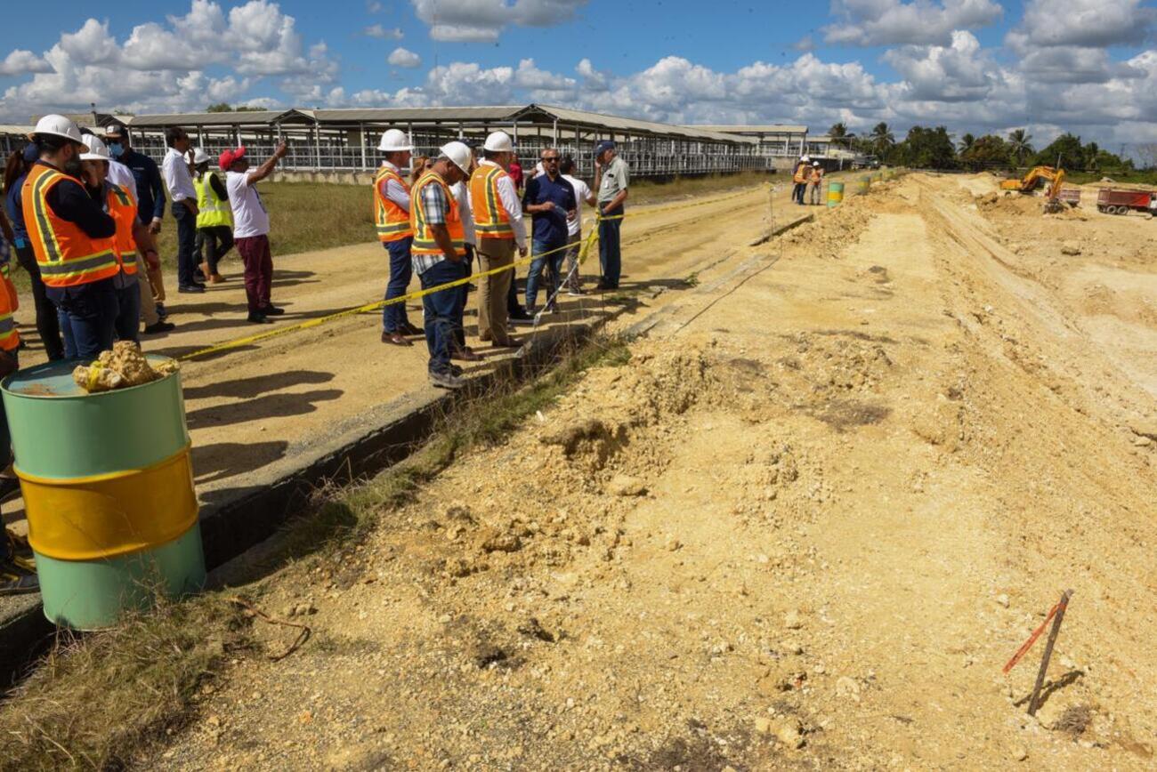 CAASD supervisa avances trabajos de ampliación del Acueducto Barrera de ...